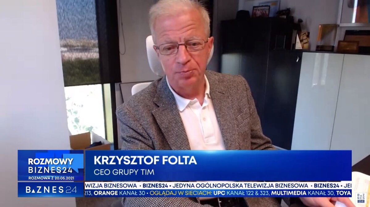 [wideo] Krzysztof Folta, TIM: Ten rok, jeśli chodzi o łańcuchy dostaw ...